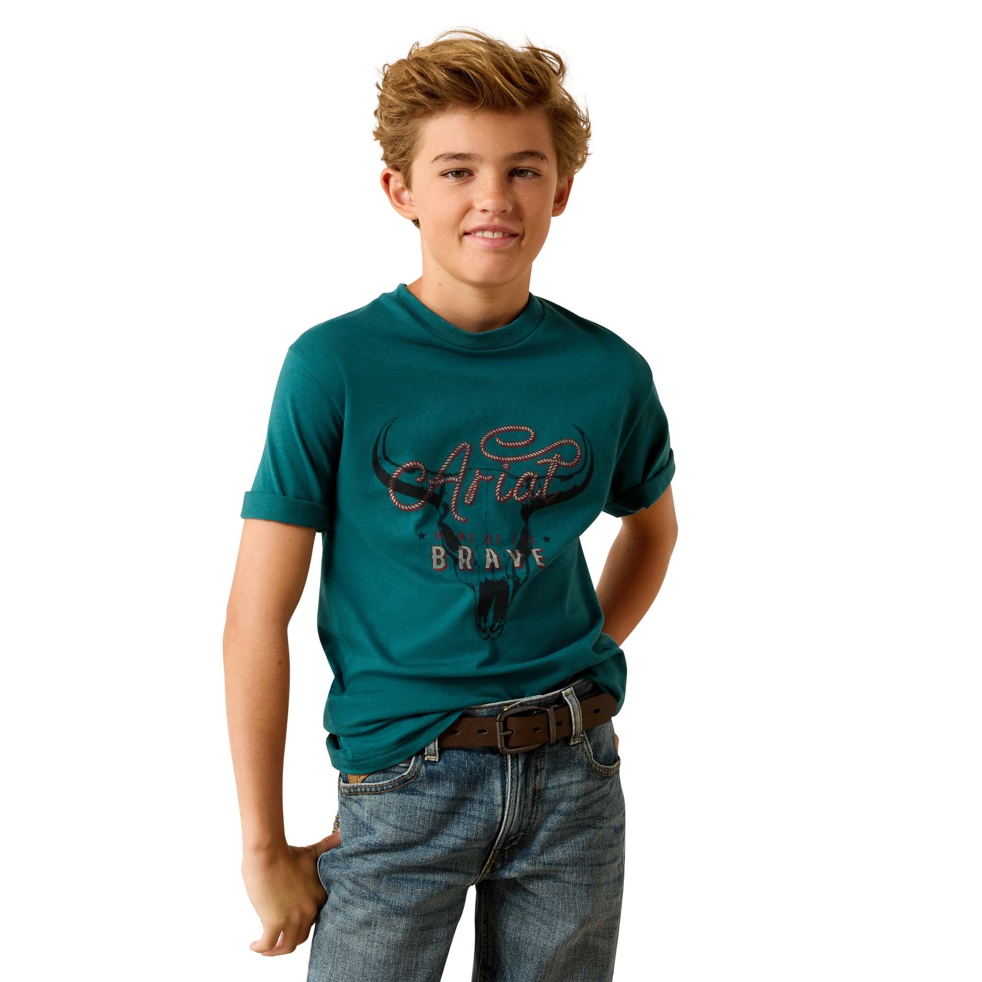 Ariat Cattle Skull Freedom T-Shirt – Ariat Australia