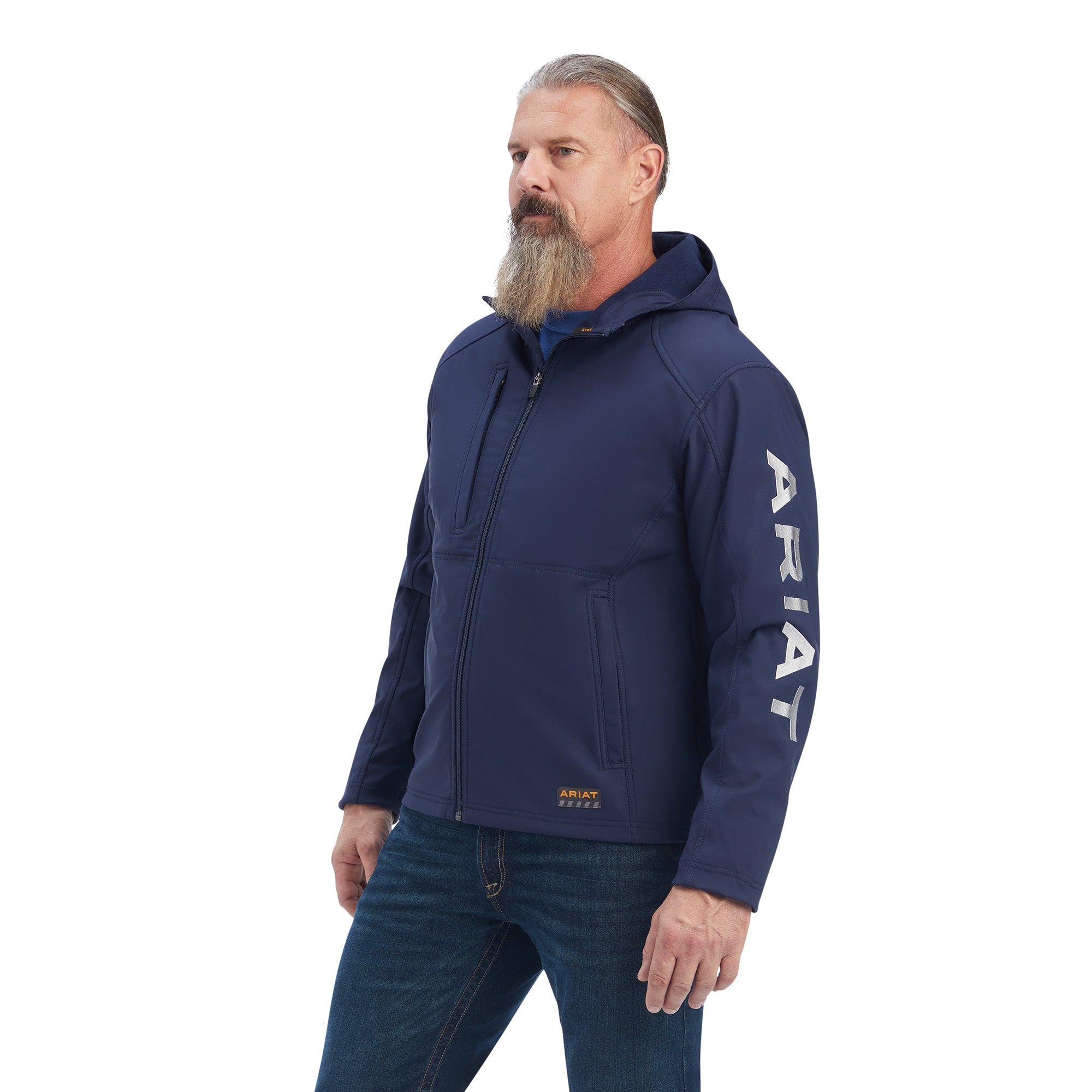 Rebar Stretch Canvas Softshell Hooded Logo Jacket – Ariat Australia